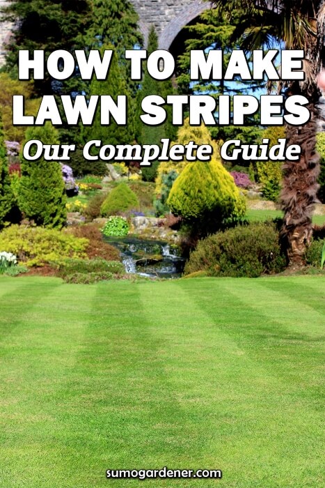 How To Make Lawn Stripes – Our Complete Guide - Sumo Gardener